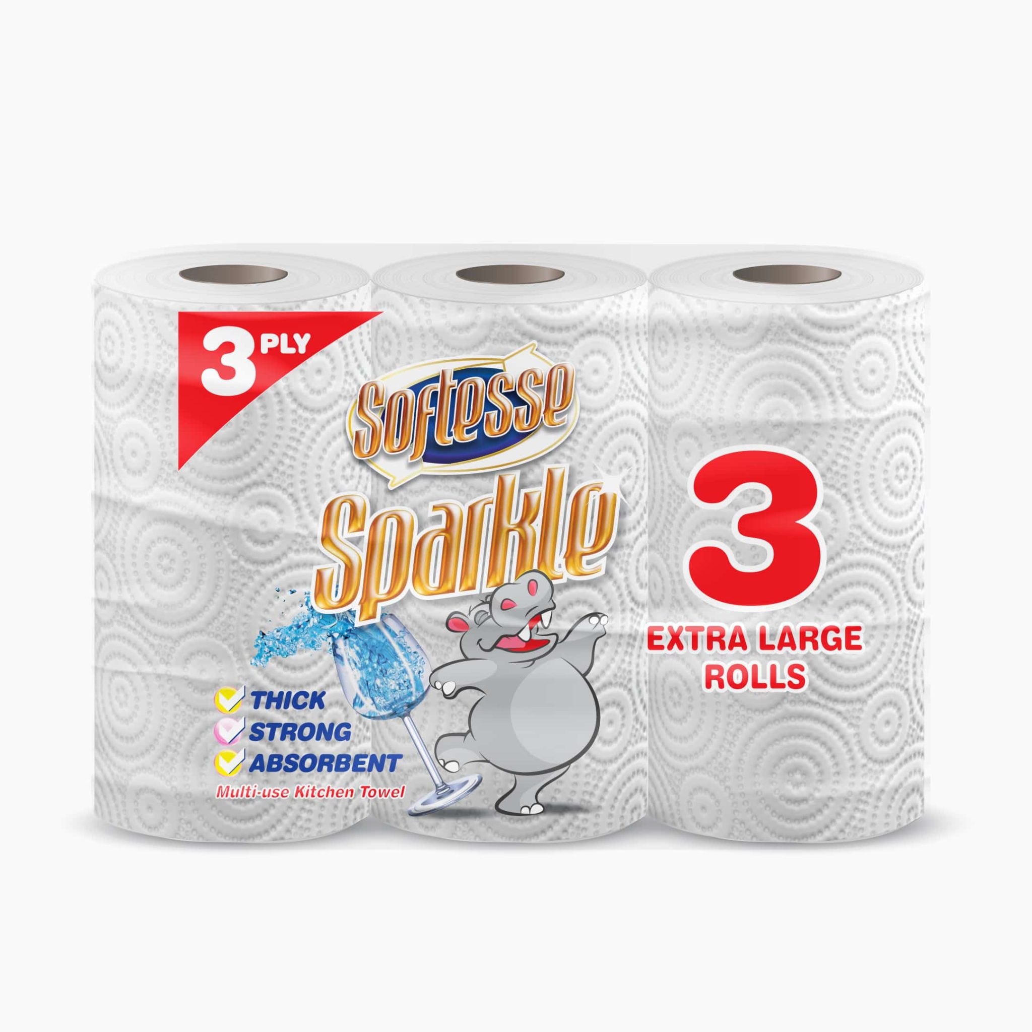 Sparkle Xl Kt 3 Ply 3x4 - Modern Paper