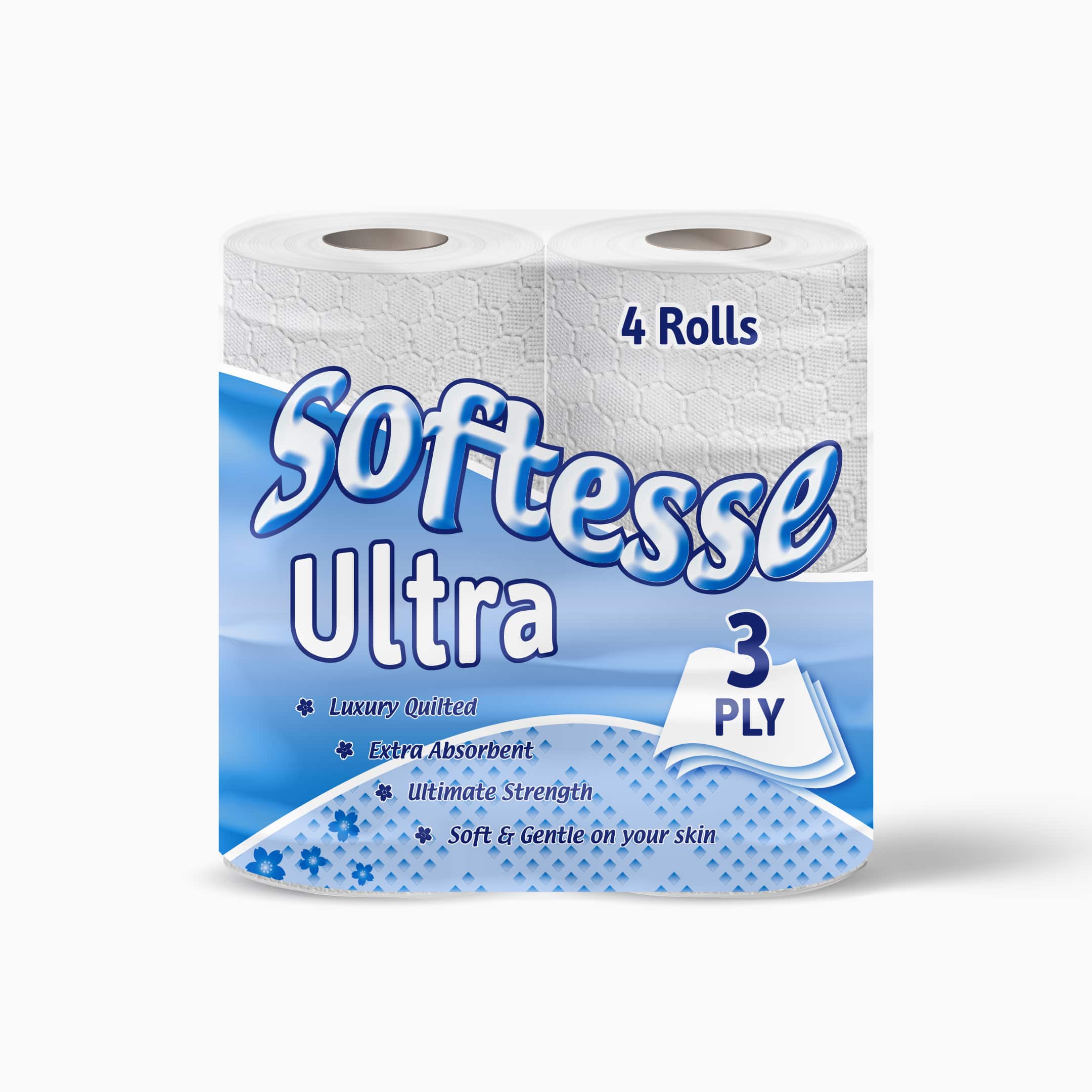 Tt 3 Ply 4 X10 White - Modern Paper